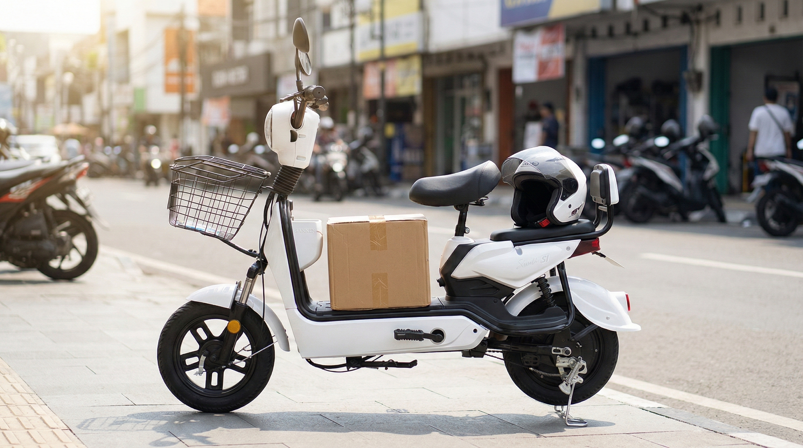 Promo Januari Cicilan Ringan Sepeda Motor Listrik EVBIKE Sanken Bunga ...